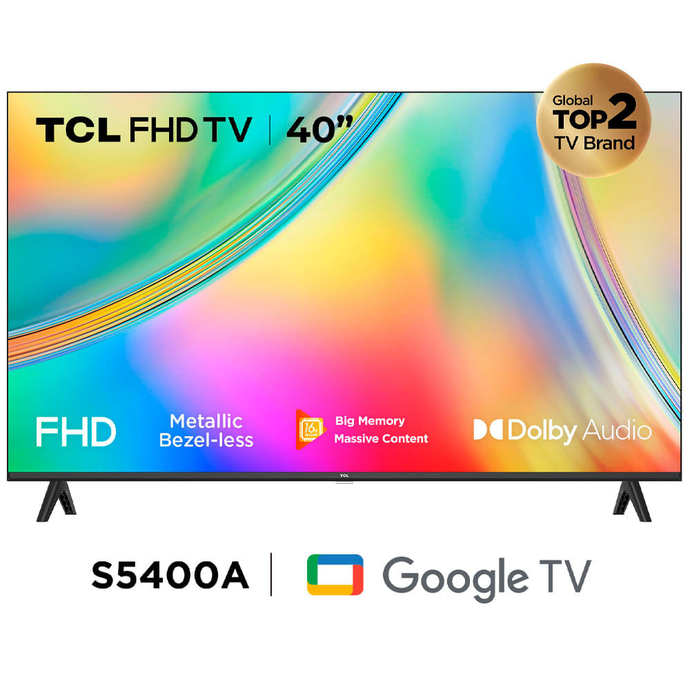Televisor TCL LED 40" FHD Smart TV 40S5400A - Real Plaza