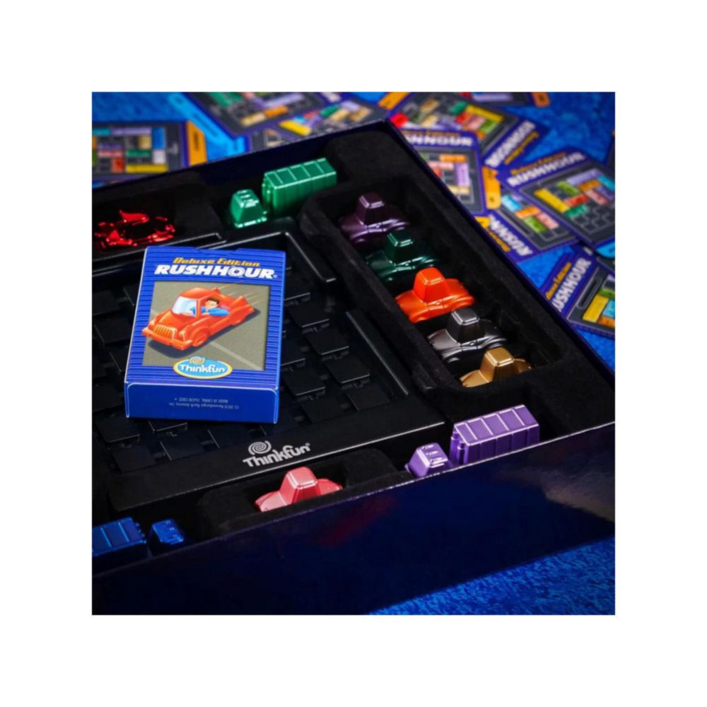 Juego De Logica Thinkfun Rush Hour Deluxe En Ingles - Real Plaza Juego De Logica Thinkfun Rush Hour Deluxe En Ingles - Real Plaza