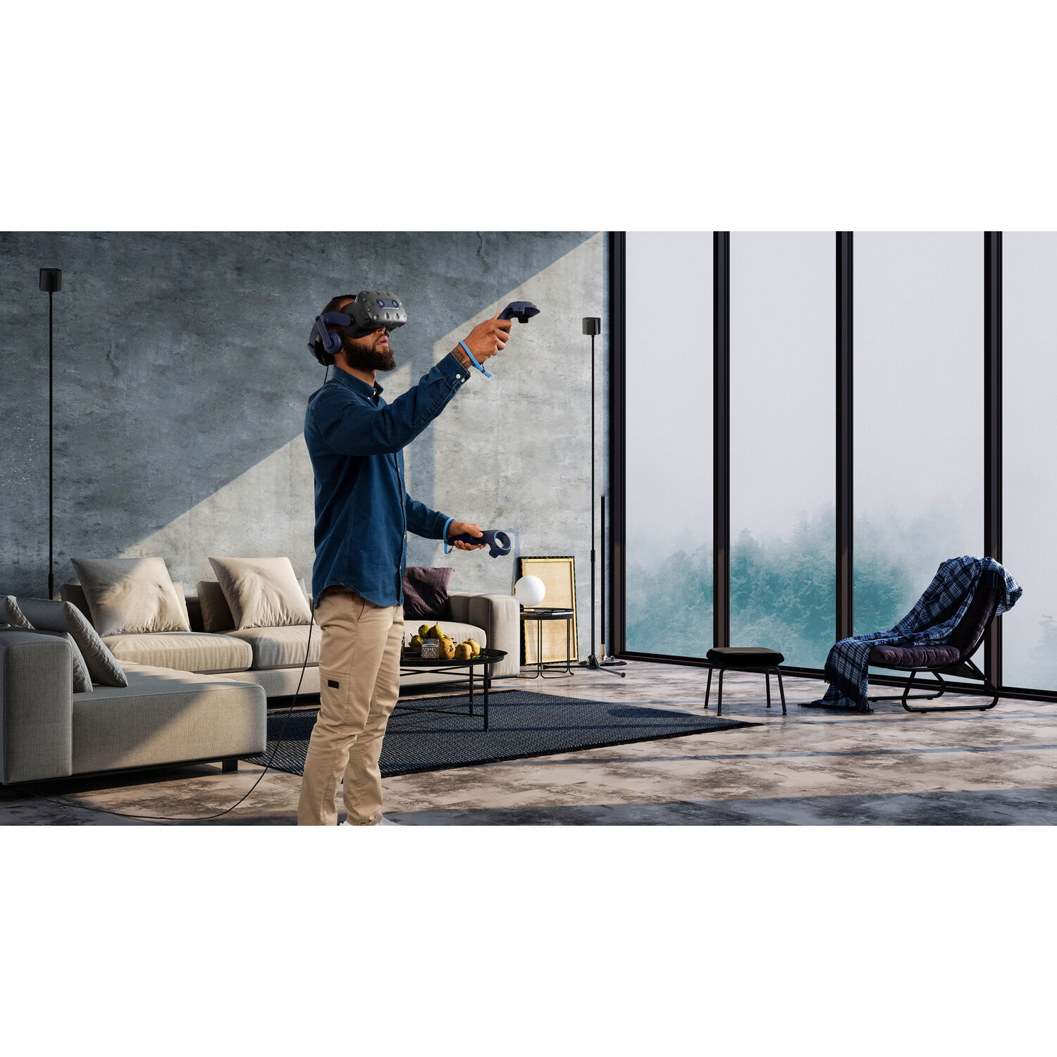 Htc Vive Pro 2 Full Kit Kit Completo de Realidad Virtual Htc Vive Pro 2 ...