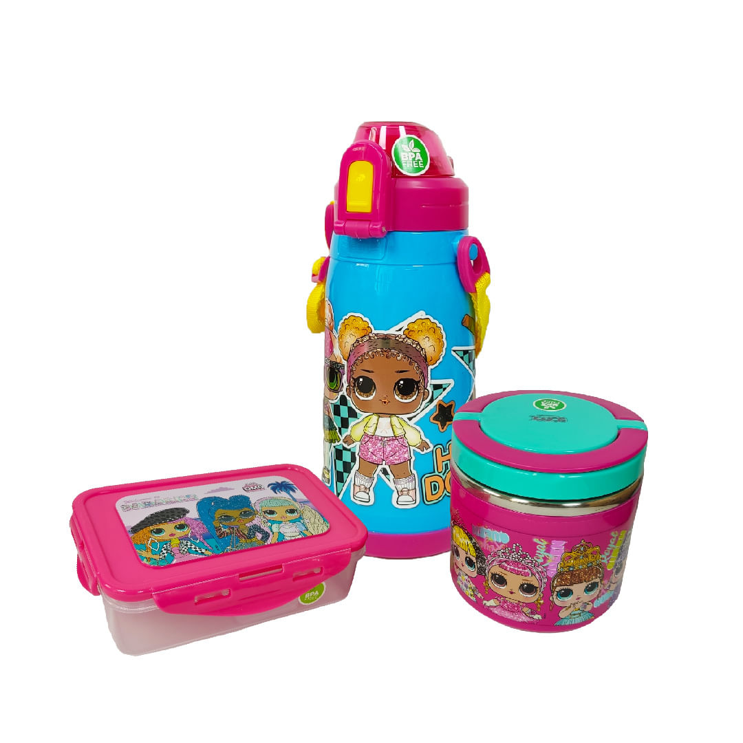 Tomatodo Térmico, Termo Taper Scool Lol set - Real Plaza