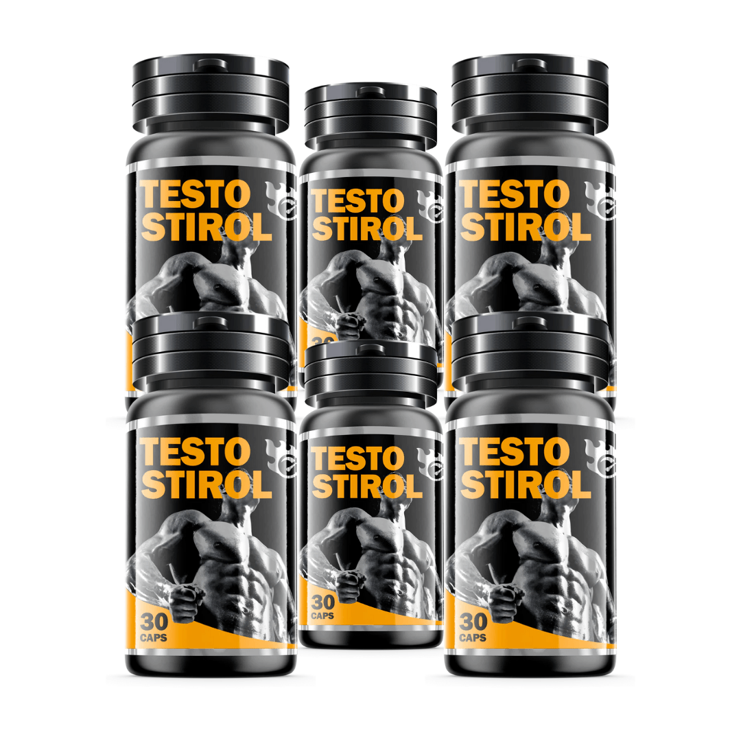 Pack 6 Frascos Suplemento Natural Testostirol - Real Plaza