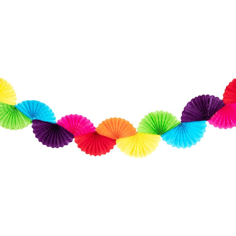 Guirnalda Banderines Multicolores 300 cm - Real Plaza