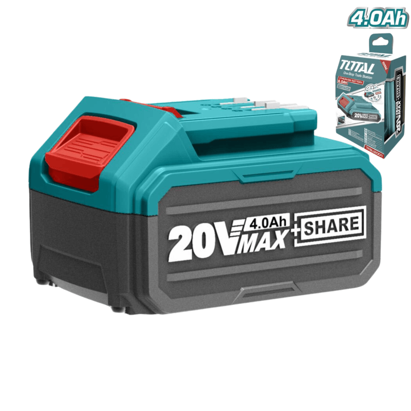 Batería de Litio 20v 4ah Total TFBLI2002 - Real Plaza