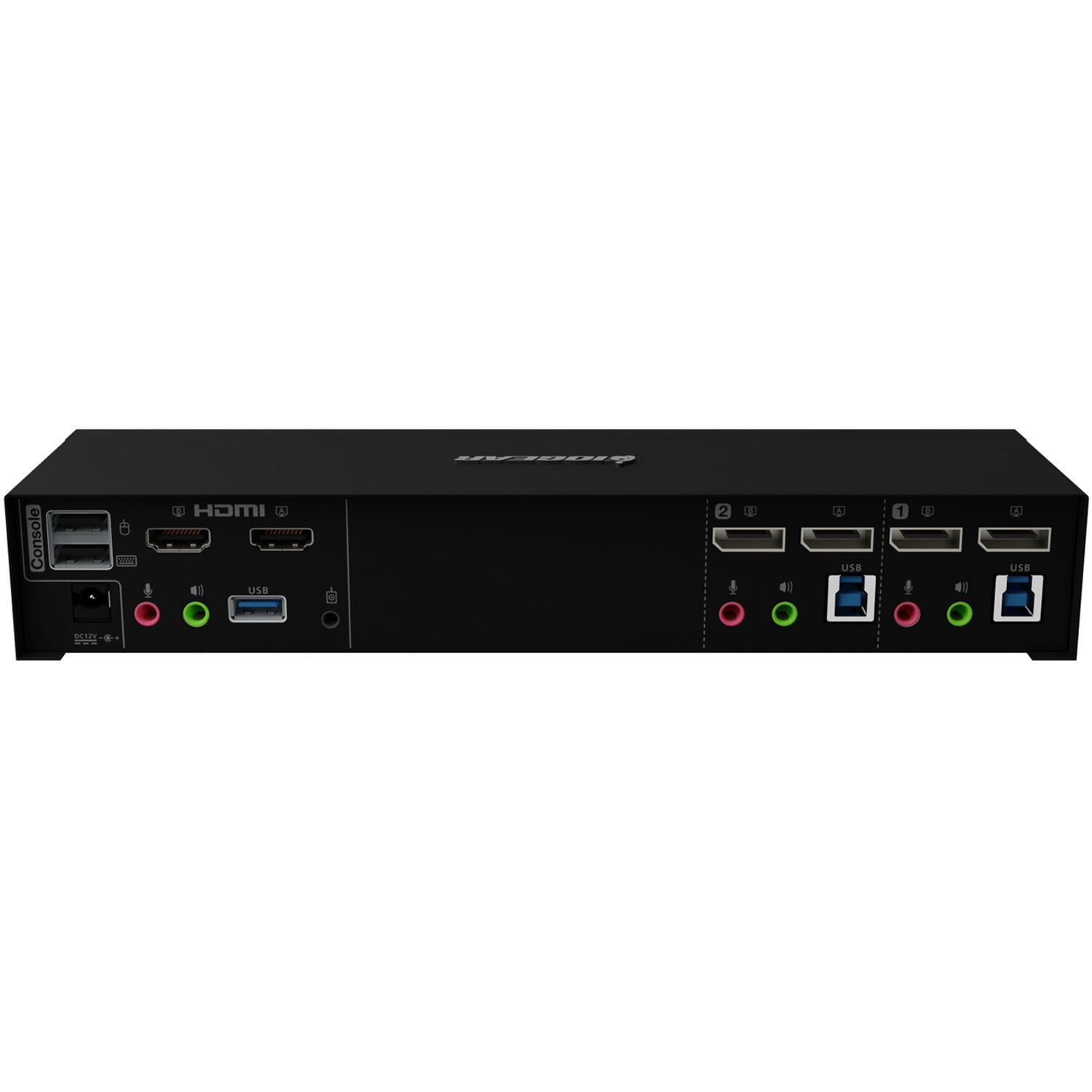 Switch Kvmp Iogear 2 Port 4K Dual View Displayport Matrix - Real Plaza