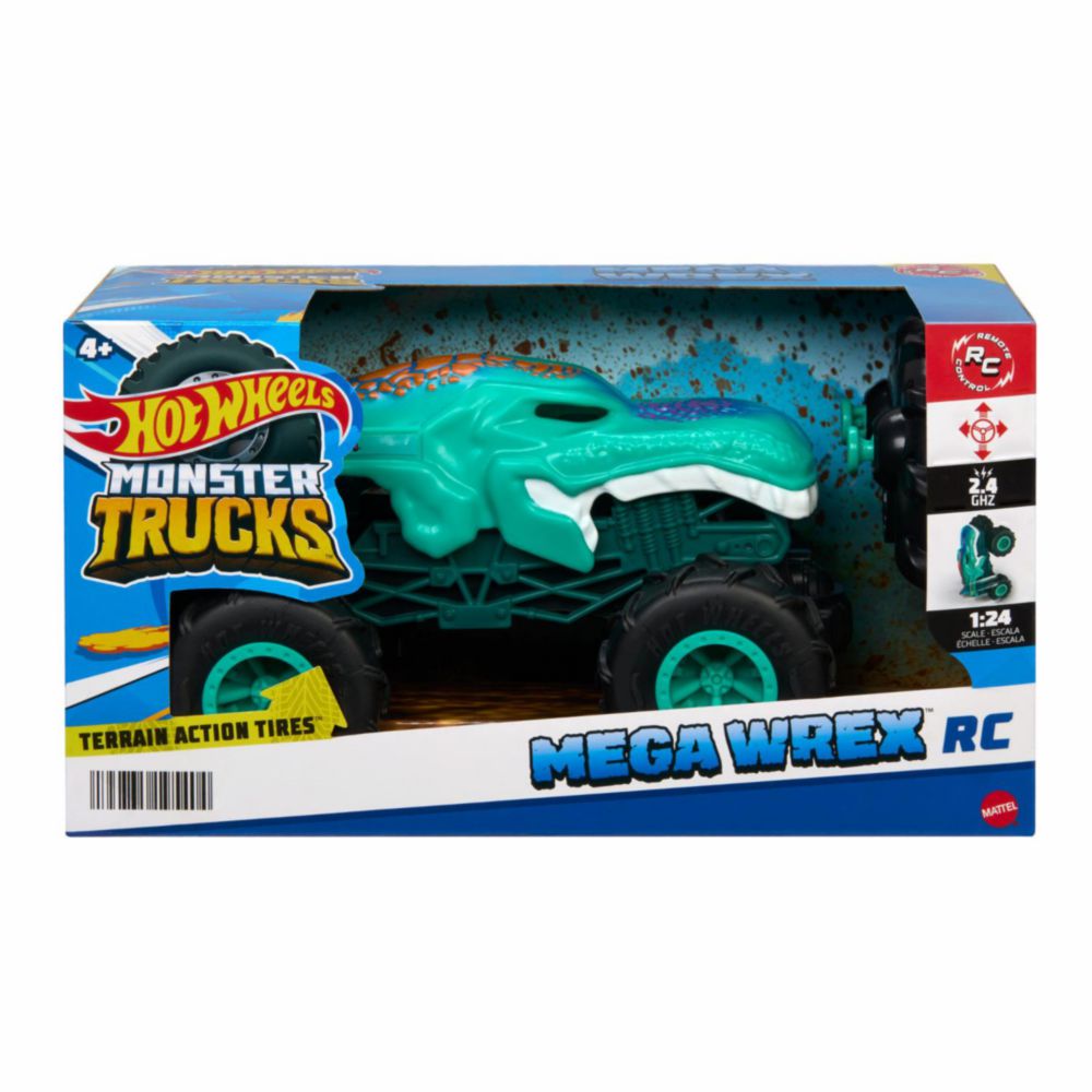 Auto Hot Wheels Control Remoto Mega Wrex - Real Plaza