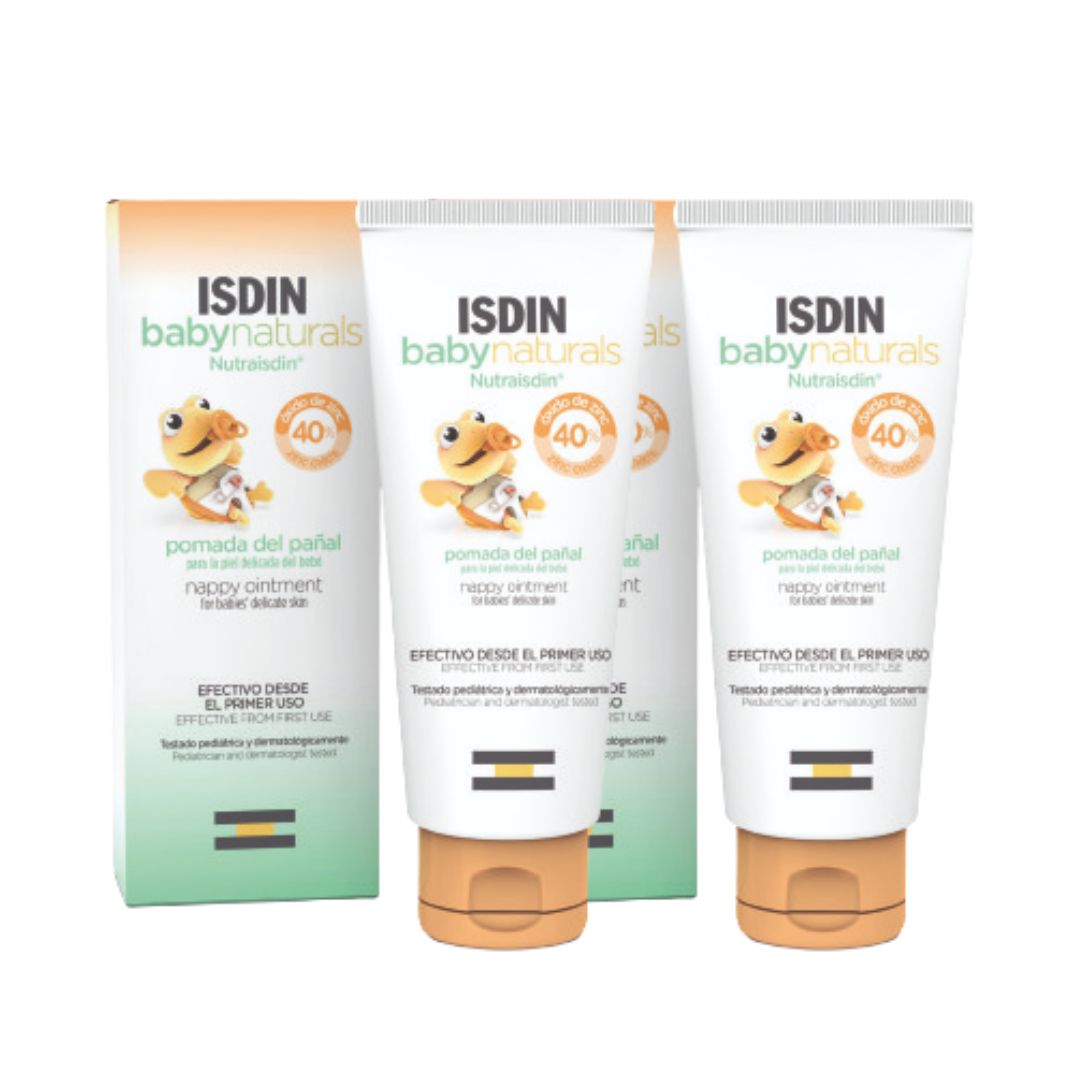 Duo Isdin Baby Naturals Pomada Regeneradora Del Pañal - 100ml - Real Plaza
