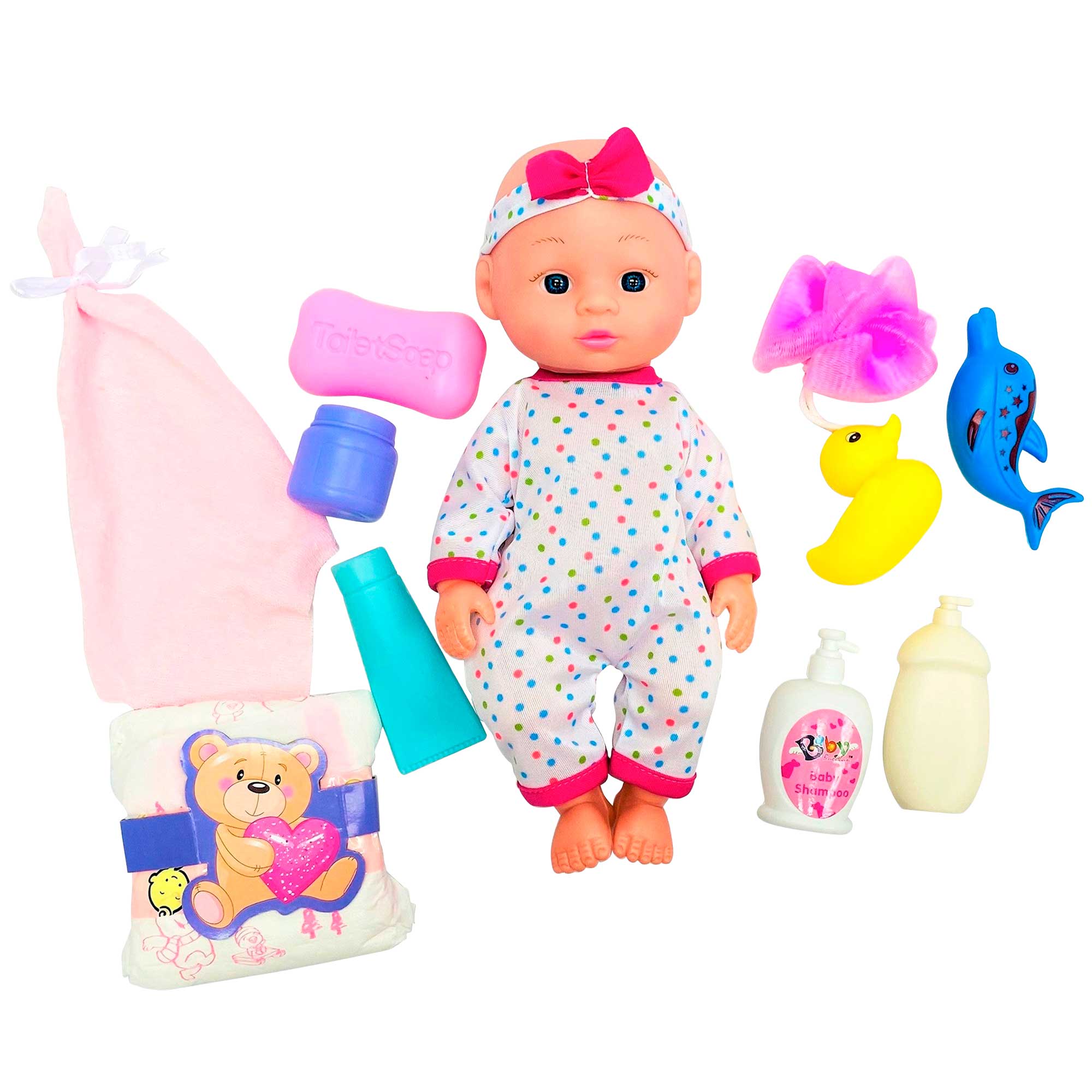 Muñeca BABY ALIVE Set Pañales KK11034 - Real Plaza