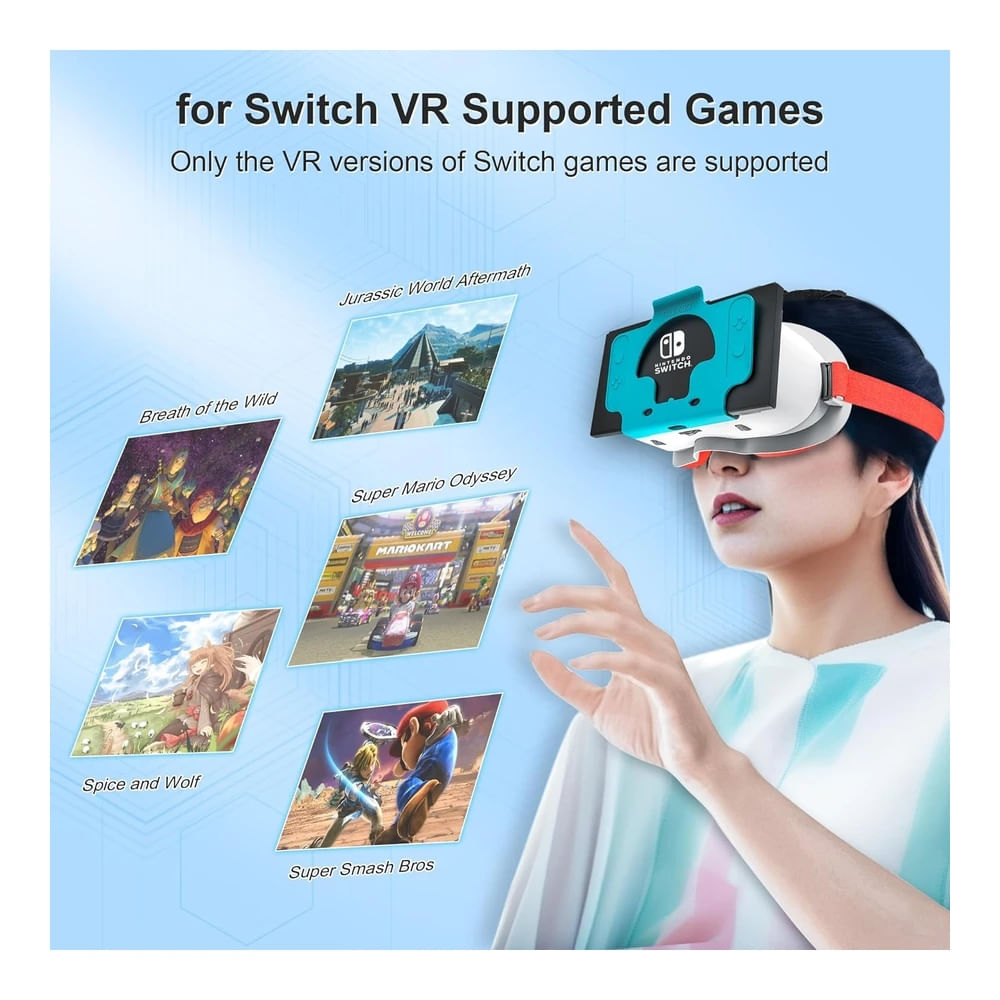 Devaso Upgraded Vr Headset for Nintendo Switch & Switch Oled Model ...