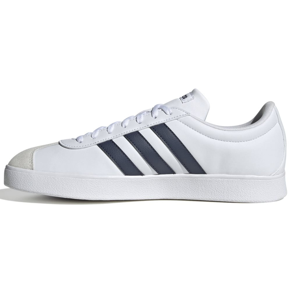 Zapatilla Urbana Hombre Adidas Vl Court Base ID3709 Blanco Talla 8 ...