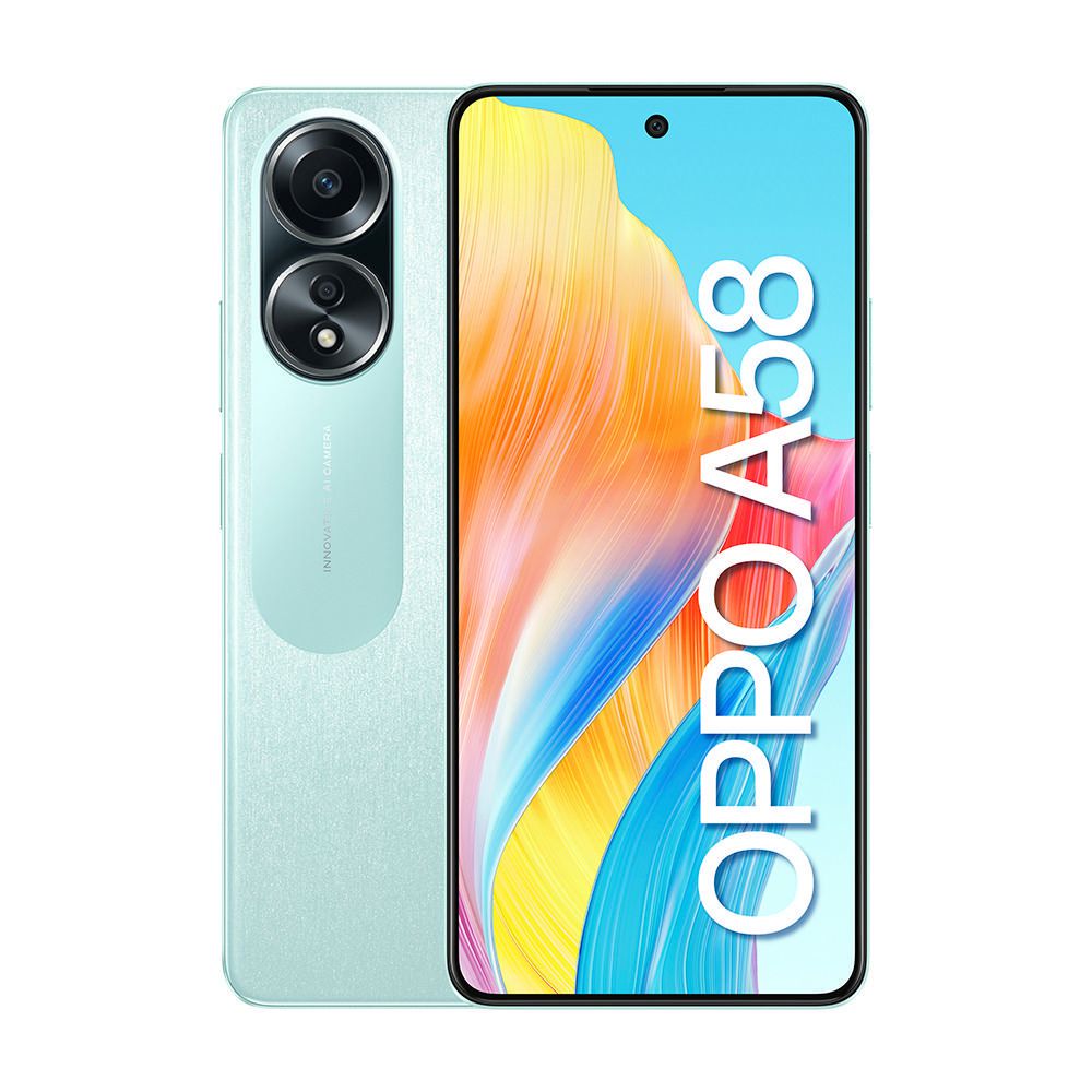 Celular Oppo A58 6.72" 8GB RAM 256GB Green - Real Plaza