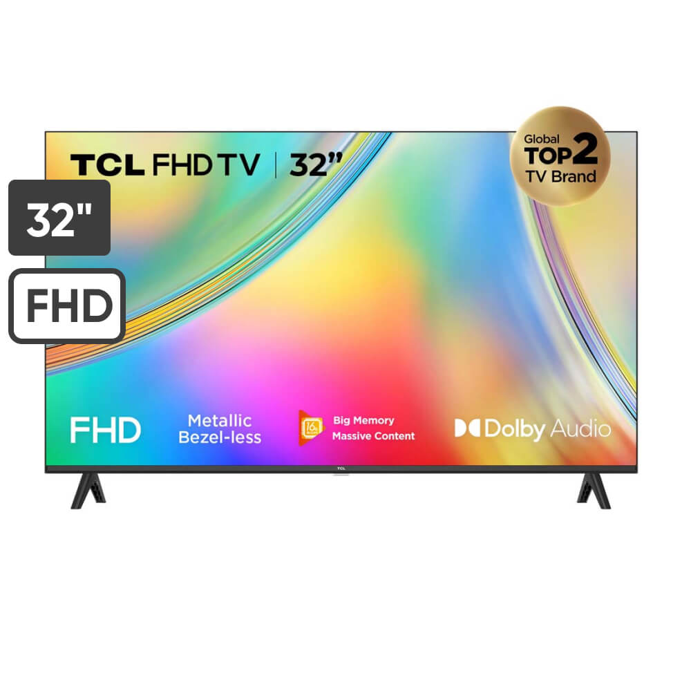 Televisor TCL LED 32" FHD Smart Tv 32S5400AF - Real Plaza