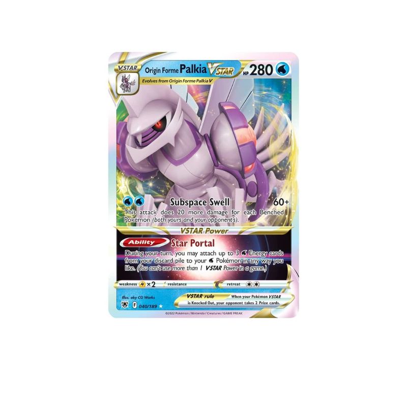 Pokemon TCG Palkia Origin Vstar Battle Deck Ingles - Real Plaza