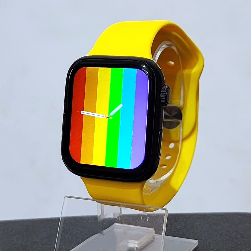 Smartwatch i9 Pro Max S 45mm Series 9 Amarillo - Real Plaza