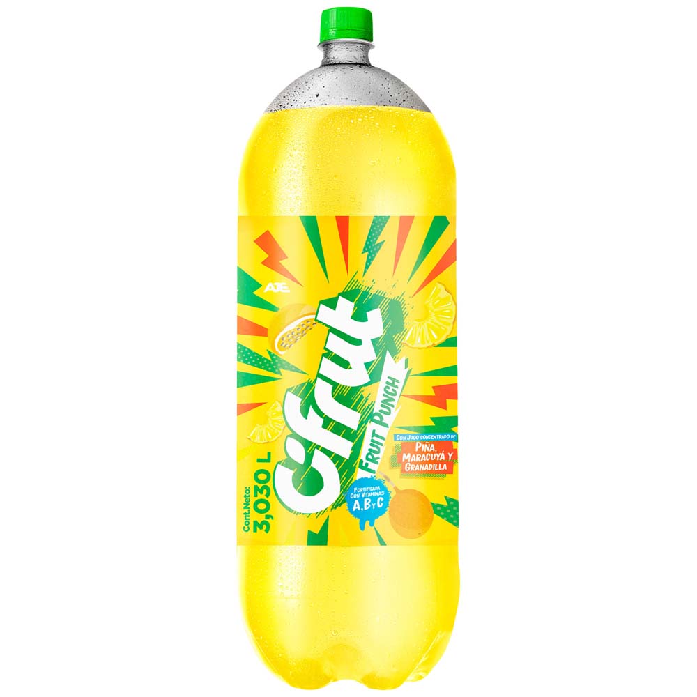 Bebida CIFRUT Fruit Punch Botella 3.03L - Real Plaza