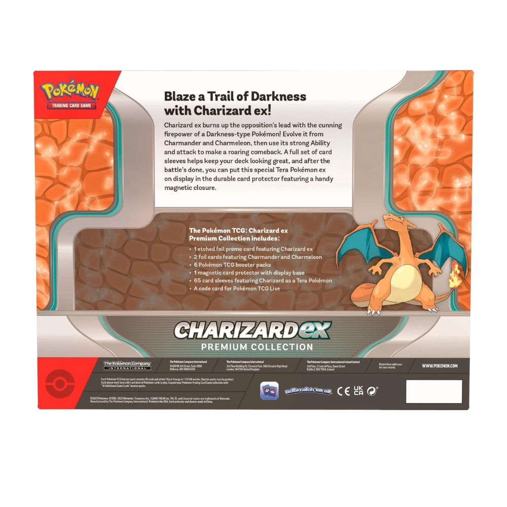 Pokemon Trading Card Game Charizard Ex Premium Collection Ingles - Real ...
