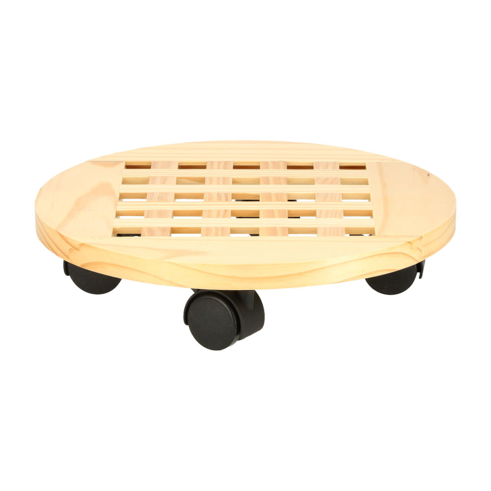 Base Maceta Madera - Real Plaza