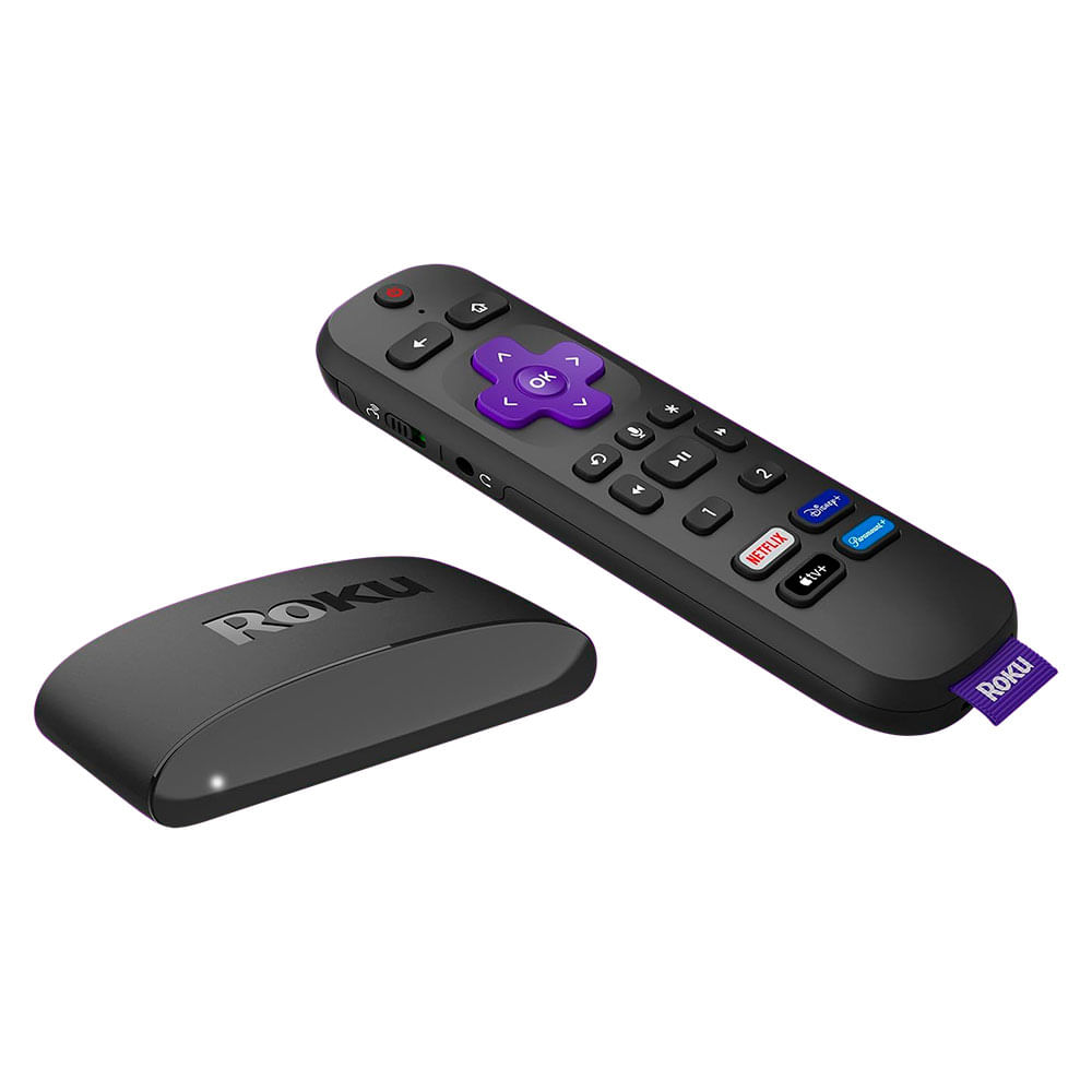 Dispositivo de Streaming Roku Express 4K con Control Remoto por Voz Pro ...