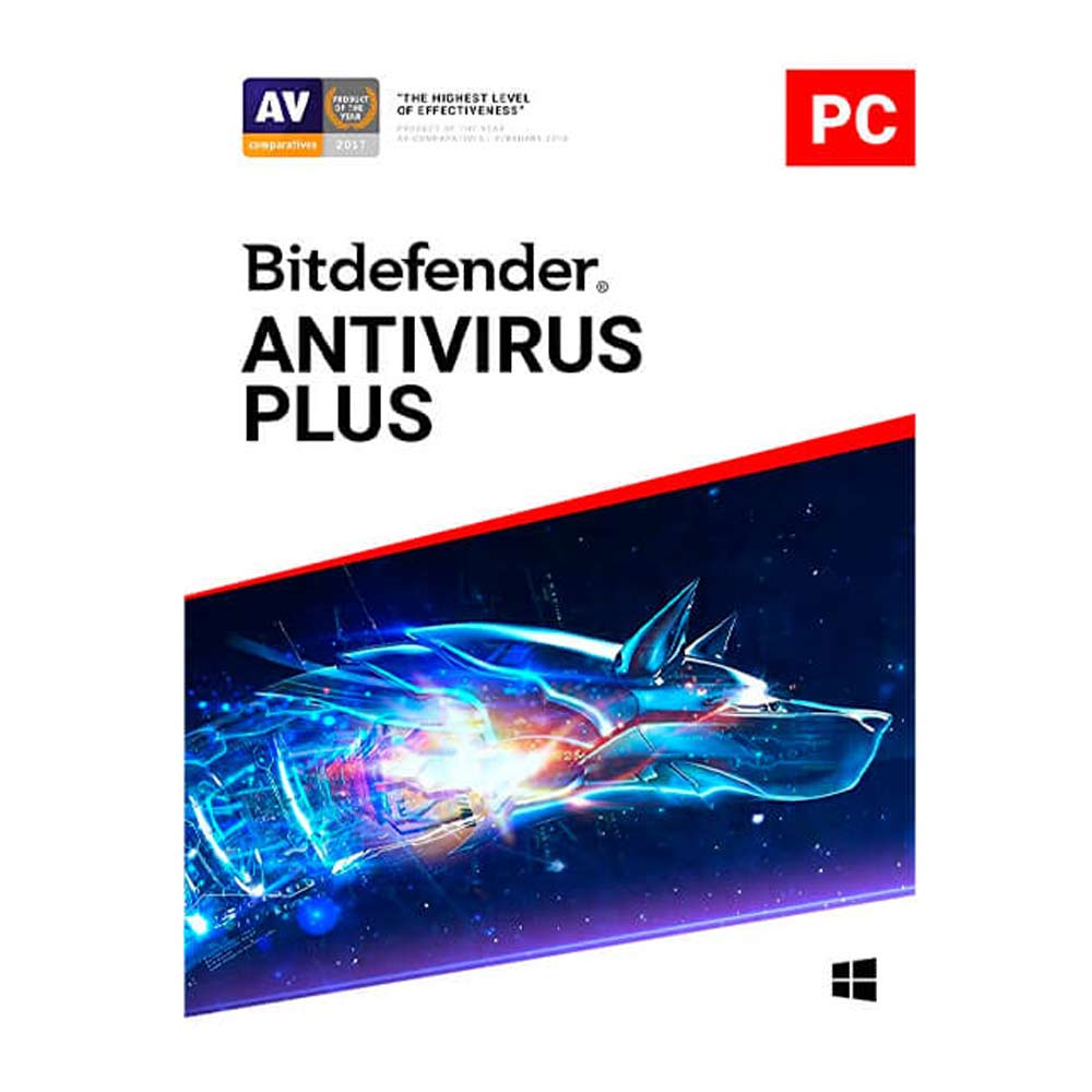 Antivirus digital Bitdefender Plus - 1PC, 1 año - Real Plaza