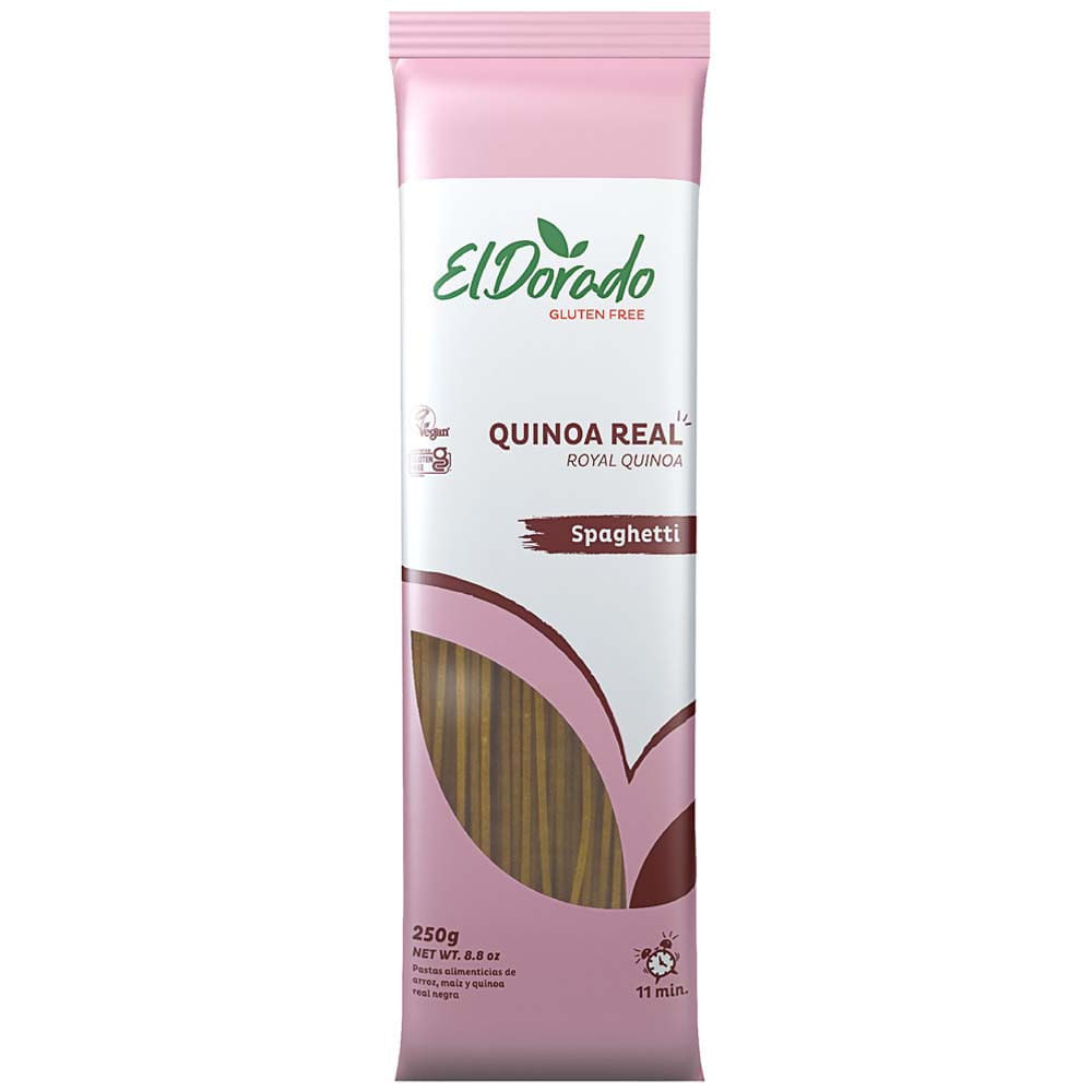 Spaghetti EL DORADO Pasta Quinua Bolsa 250g - Real Plaza