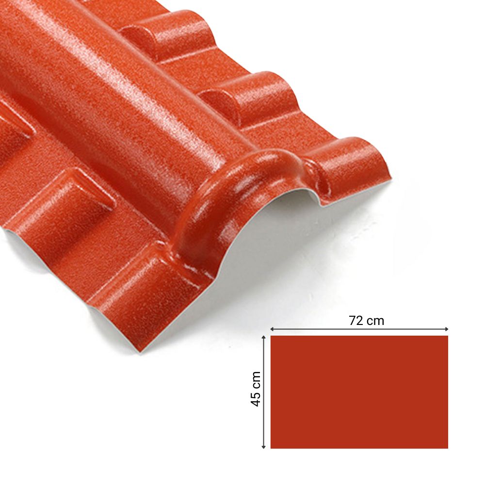 Cumbrera para Teja Roja 2.3mm - Real Plaza