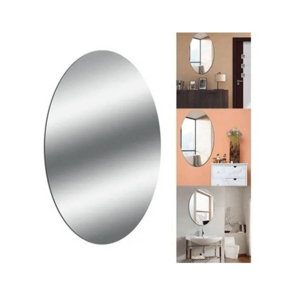 Espejo Adhesivo Ovalado - Real Plaza