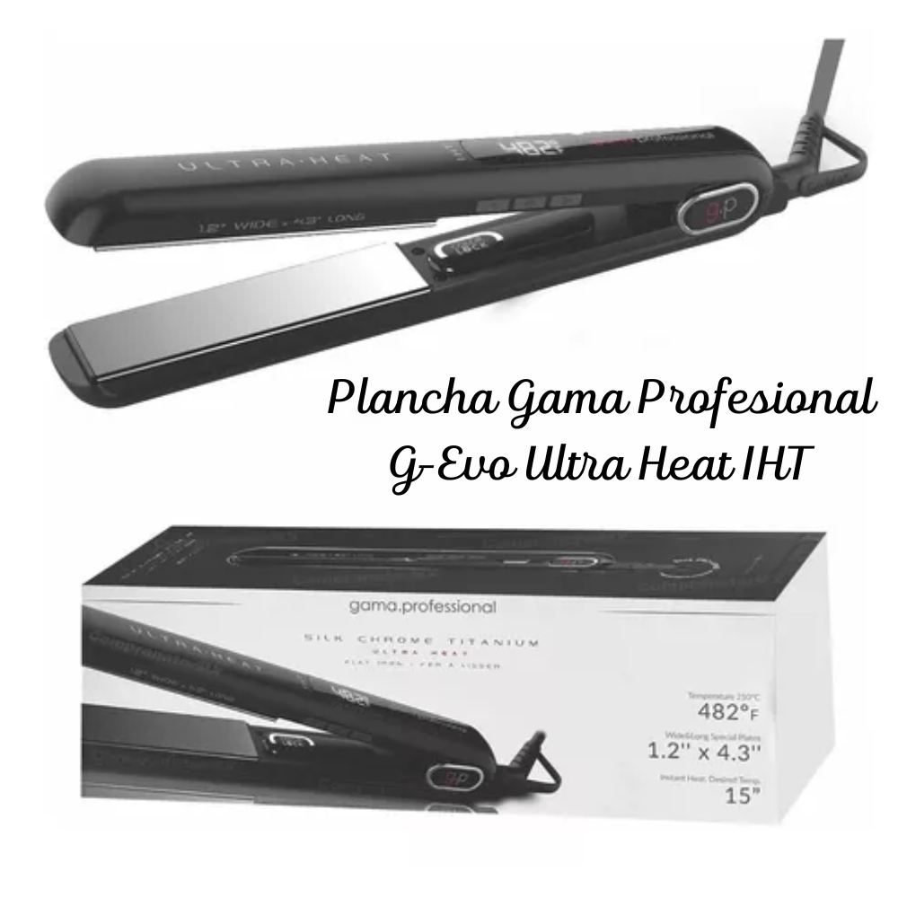 Plancha Gama Profesional G-Evo Ultra Heat IHT - Real Plaza