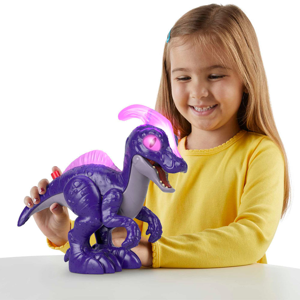 Dinosaurio de Juguete IMAGINEXT Parasaurolofós Deluxe XL Jurassic World ...
