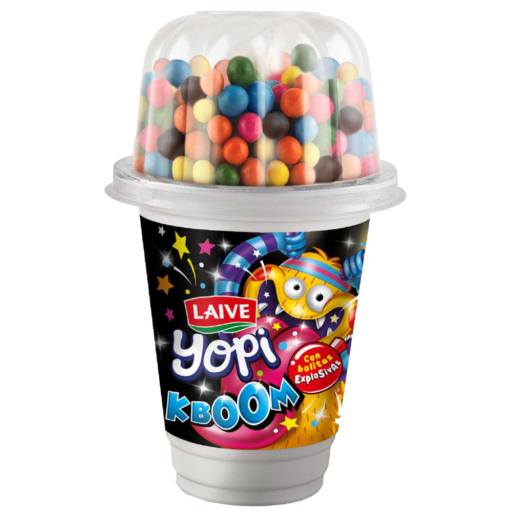 Yogurt YOPI Mix Choco Kboom Vaso 121g - Real Plaza