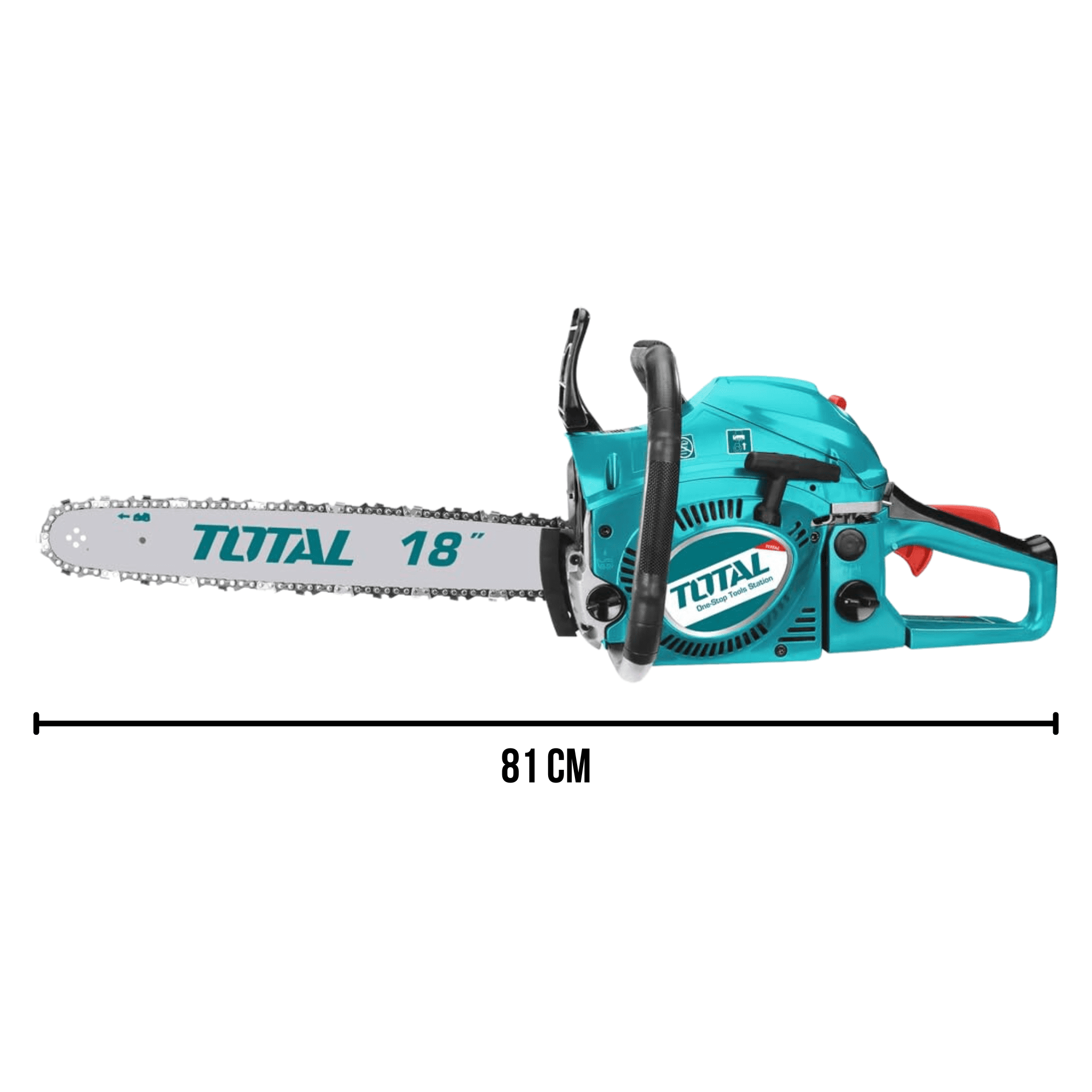 Motosierra a Gasolina 18" 46cc Industrial Total TG5451811 - Real Plaza