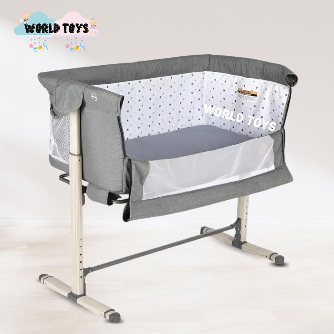 Cuna Colecho de Lujo Anvard Edición Limitada Gris Oscuro - Real Plaza