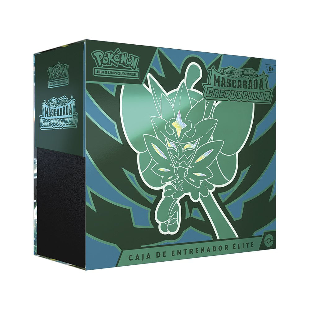 Cartas Pokemon TCG Mascarada Cards Caja Elite ETB Español - Real Plaza