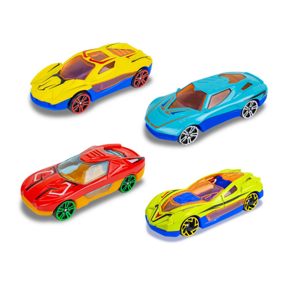 Pista Express Wheels Track And Town Garage 100 Piezas - Real Plaza