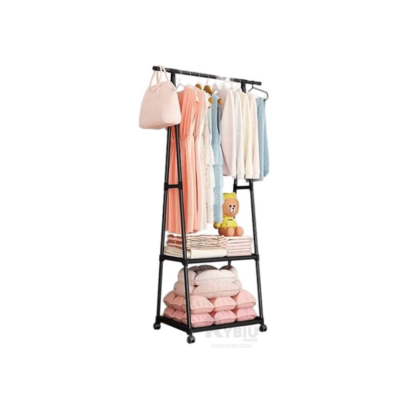 Perchero Triangular para Ropa en Negro Y+Papel de Regalo - Real Plaza