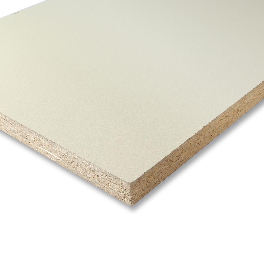 Tablero de melamina Almendra 18 mm 1.83x2.50 metros Masisa - Real Plaza