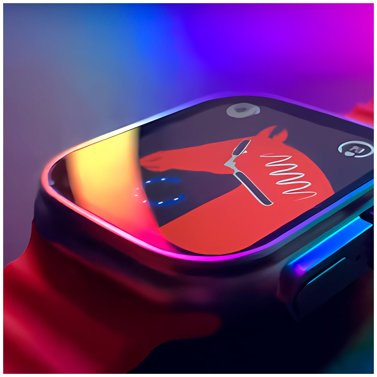 Audífonos Bluetooth P9 + Smartwatch T900 Ultra Naranja - Real Plaza