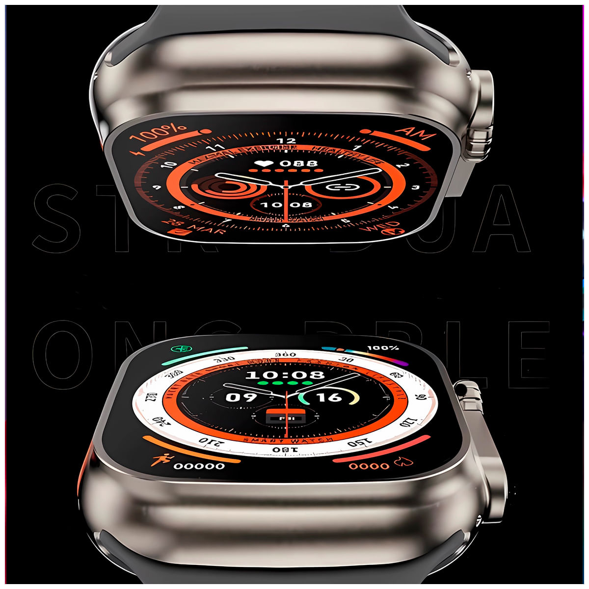 Audífonos Bluetooth P9 + Smartwatch T900 Ultra Plomo - Real Plaza