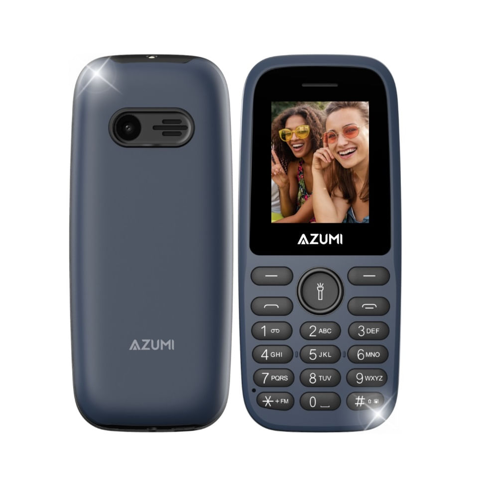 Celular AZUMI L6Z 2G Dual Sim Cámara Azul - Real Plaza