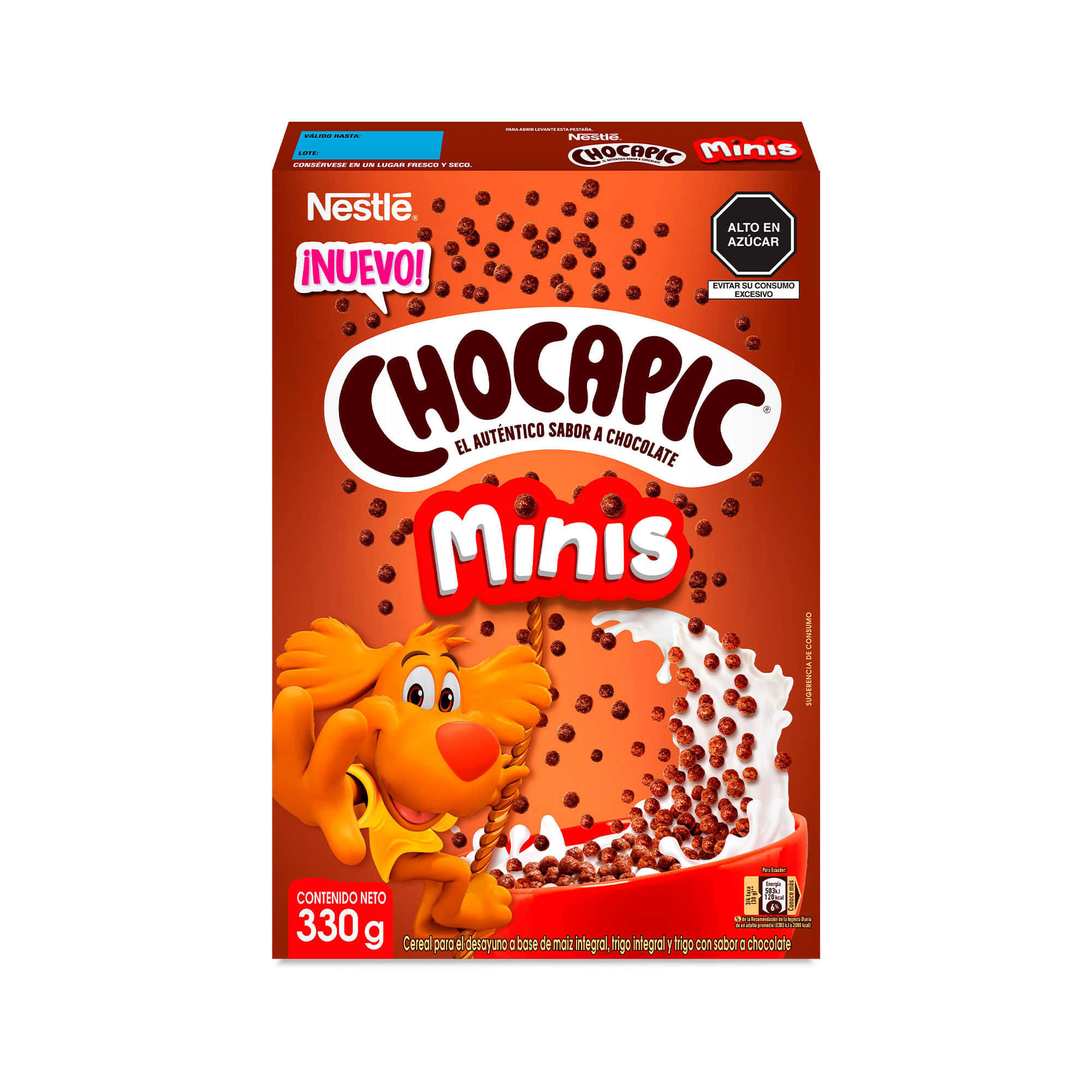 Mini Cereal CHOCAPIC Caja 330g - Real Plaza
