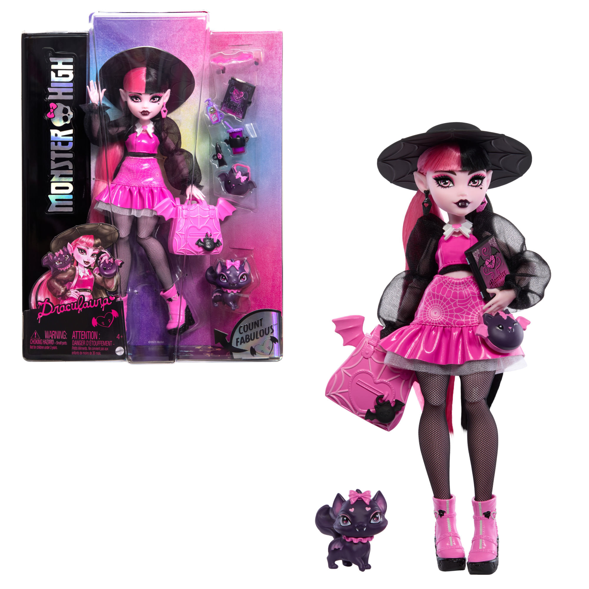 Monster High Draculaura Nuevo Look BARBIE - Real Plaza