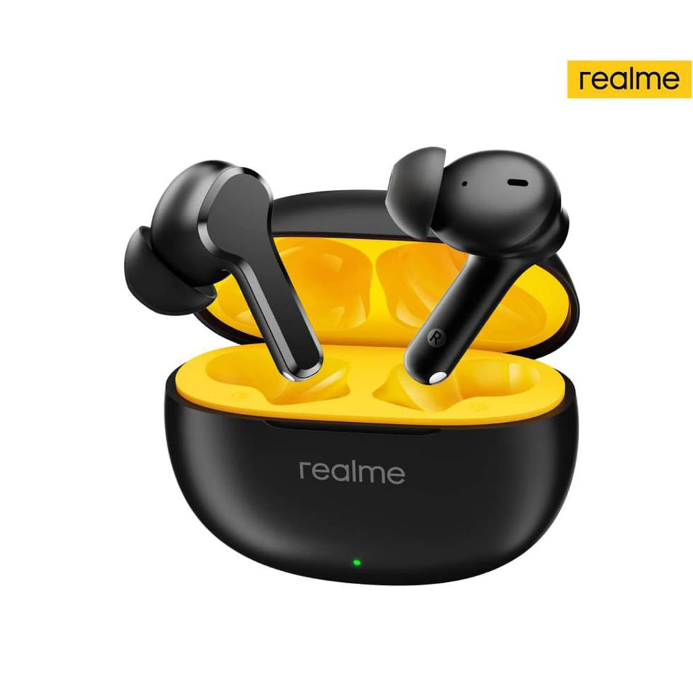 Audífonos Bluetooth Realme Buds T110 Negro - Real Plaza