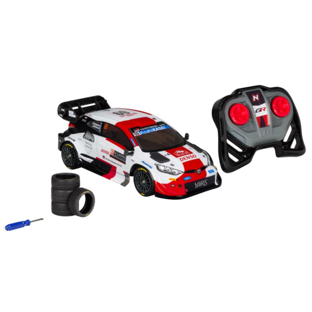 Carro Nikko Rc 1:16 Rally Series Toyota Gazzo Racing - Real Plaza