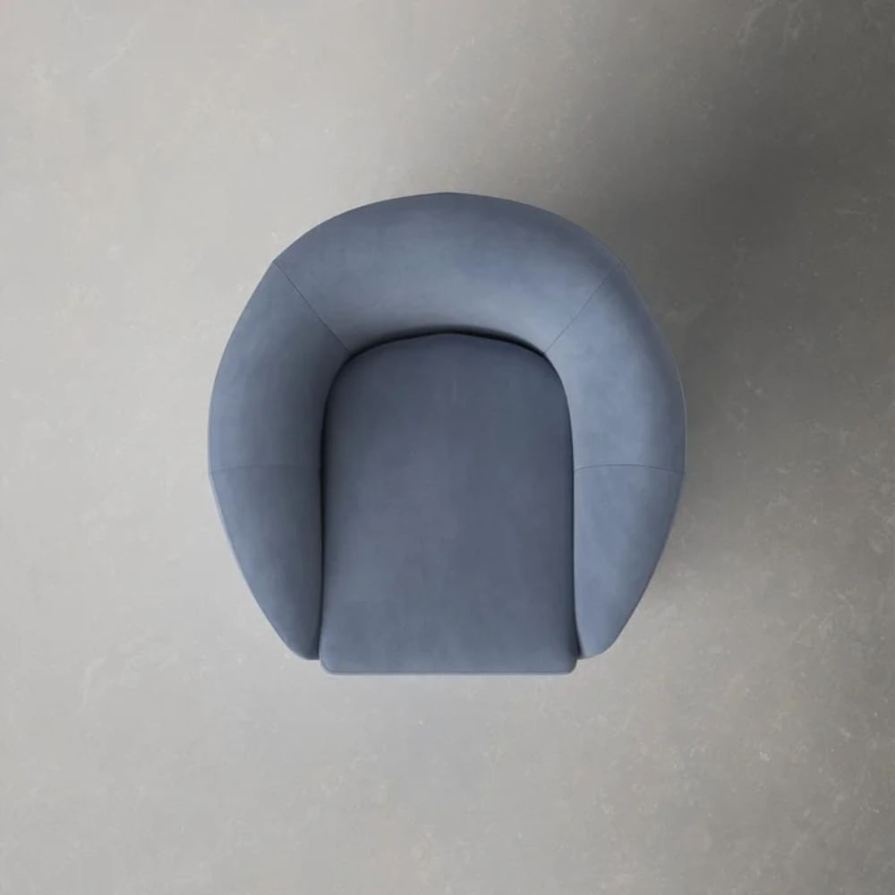 Sillón Clásico Otto color Azul TU MESITA - Real Plaza