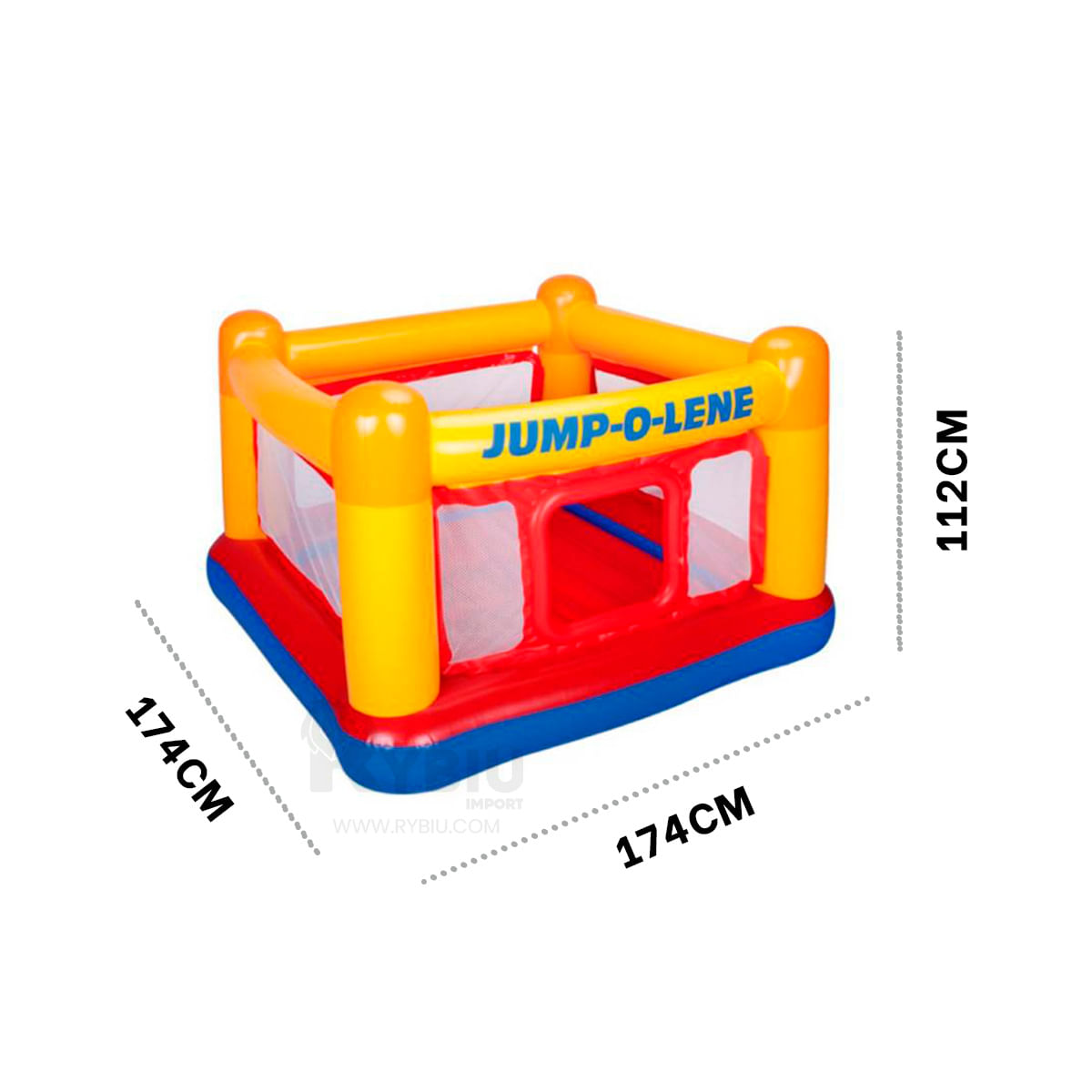 Saltarín Reforzado Dinámico de Color Amarillo Y+Agendita - Real Plaza