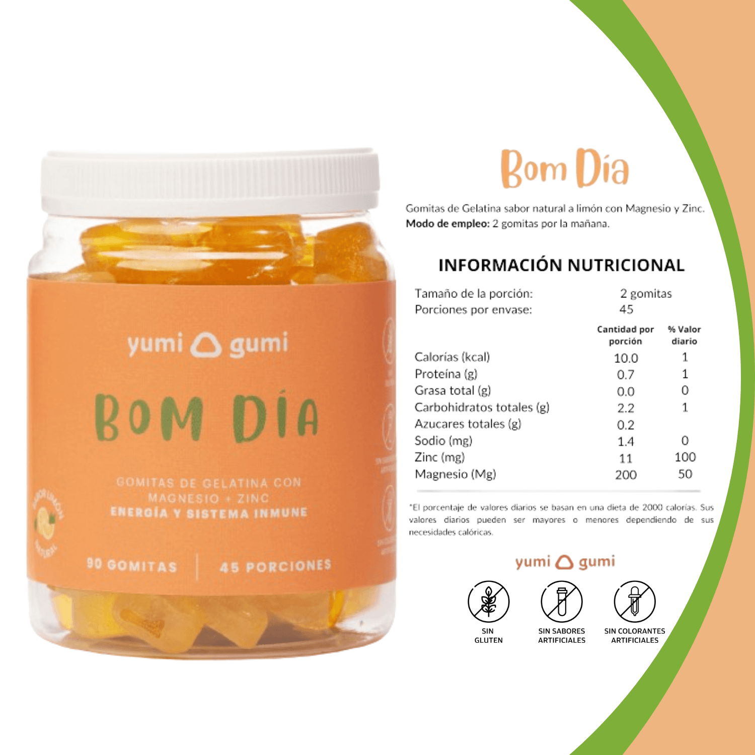 Pack Bom Día + Diva Tropical Gomitas Yumi Gumi 90 Und - Real Plaza