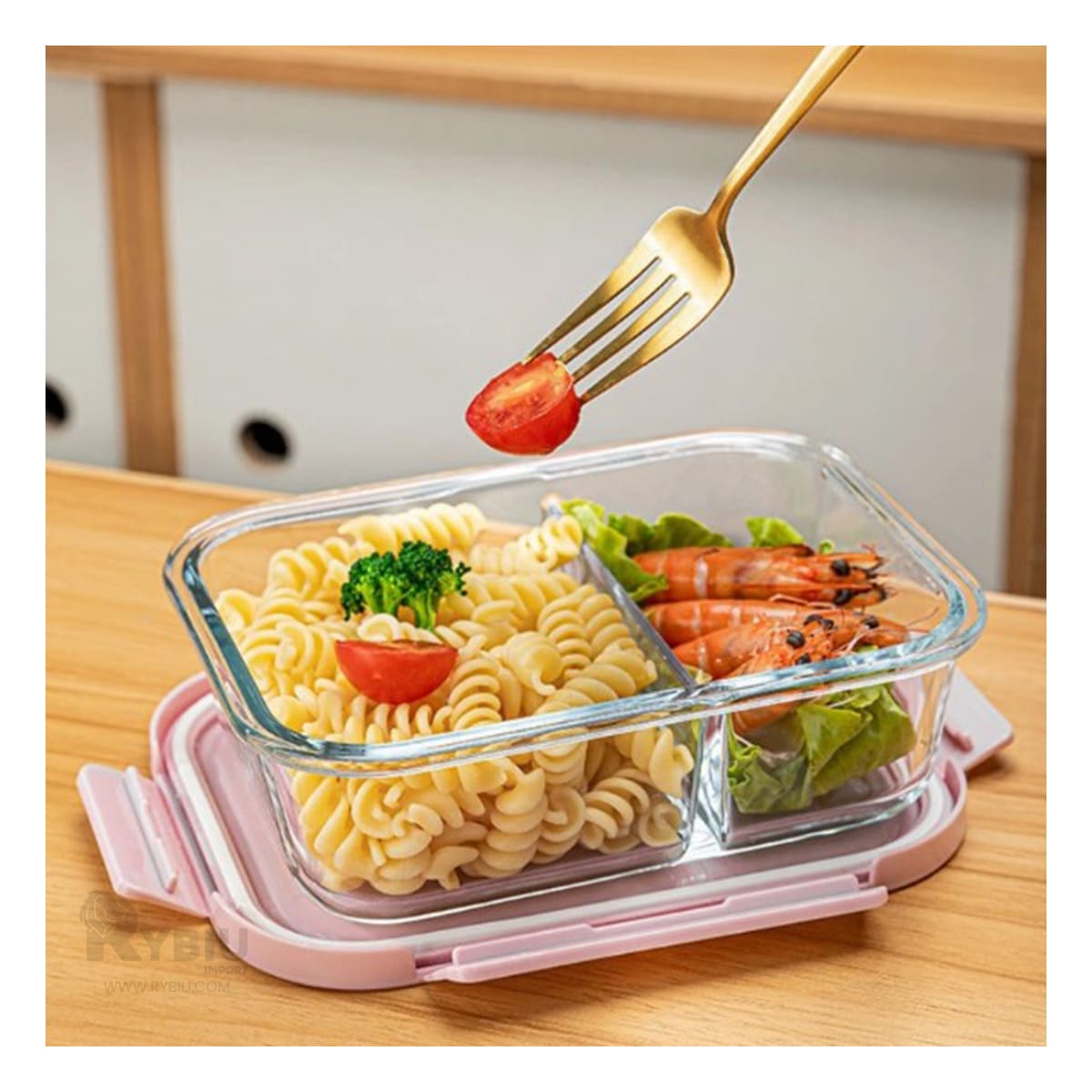 Taper de Doble Division con Tapa Rosada Y+Agendita - Real Plaza