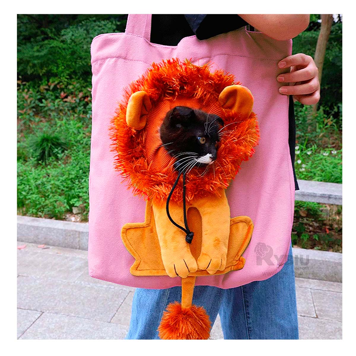 Cartera en Forma de Leon para Mascota en Rosado Y+Agendita - Real Plaza