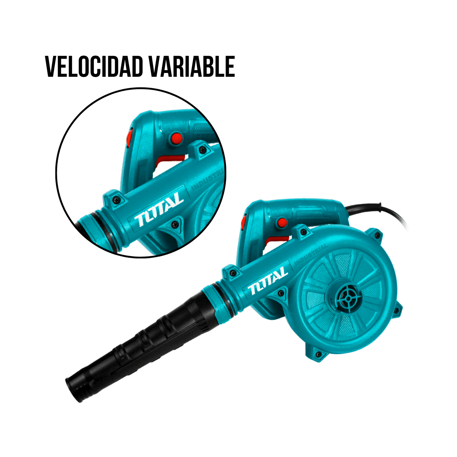 Sopladora Aspiradora 650w Total TB6036 - Real Plaza