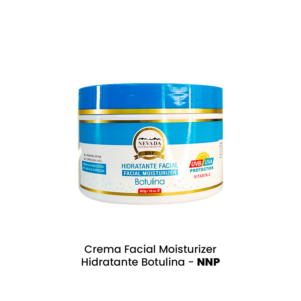 Crema Facial Moisturizer Hidratante Botulina 283g Nevada - Real Plaza