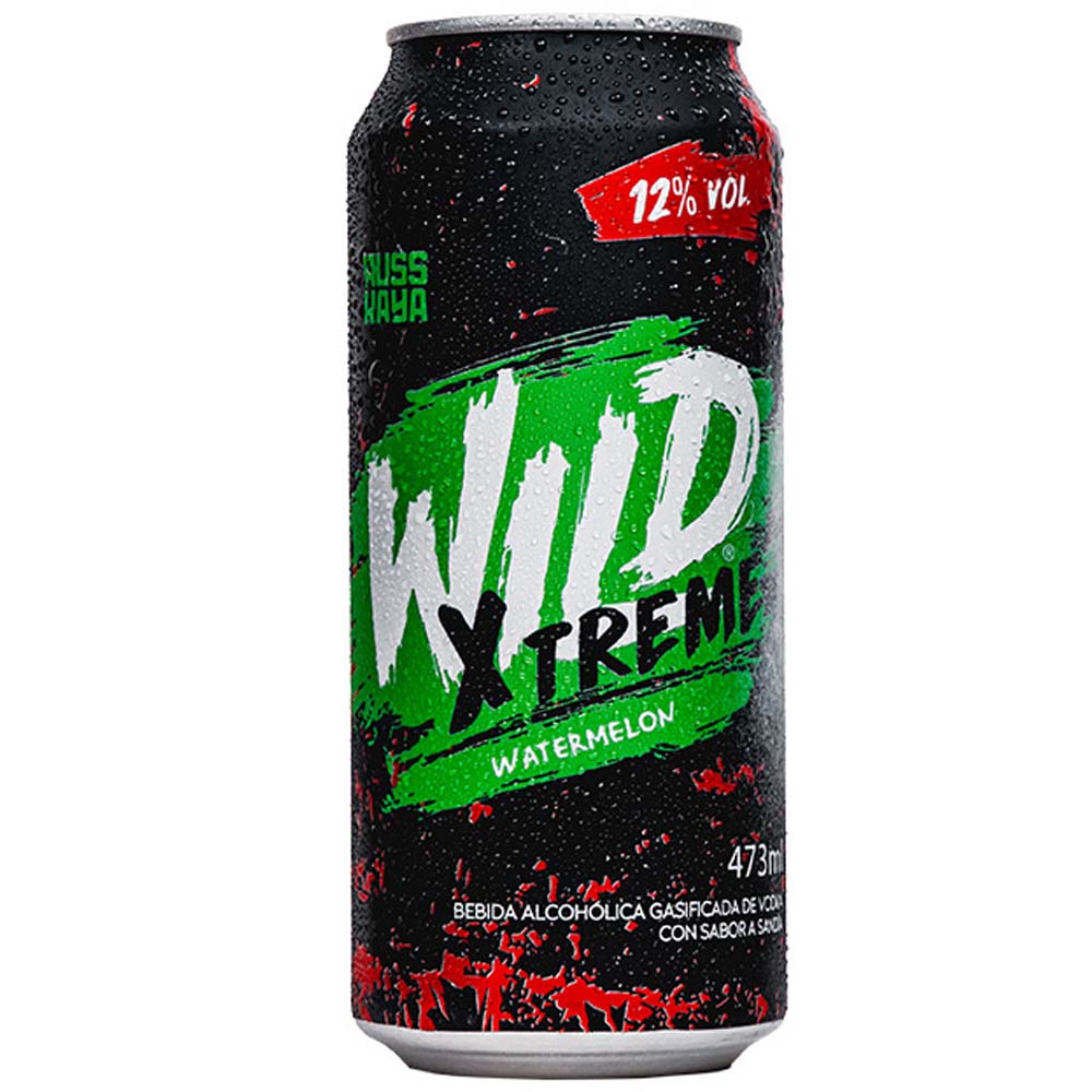 Licor RUSSKAYA Wild Xtreme Watermelon Botella 473ml - Real Plaza