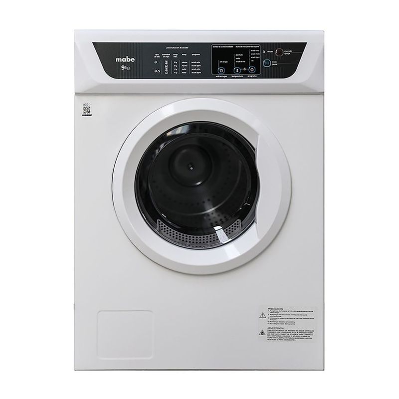 Secadora de Ropa Mabe SEM81BDBB Carga Frontal 9kg Blanco - Real Plaza